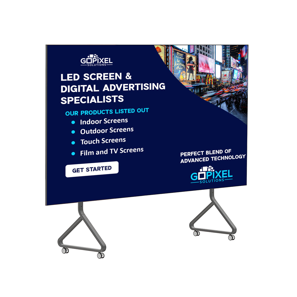 Portable 110'' LED Presenting Screen | Digital Presentation Board ...